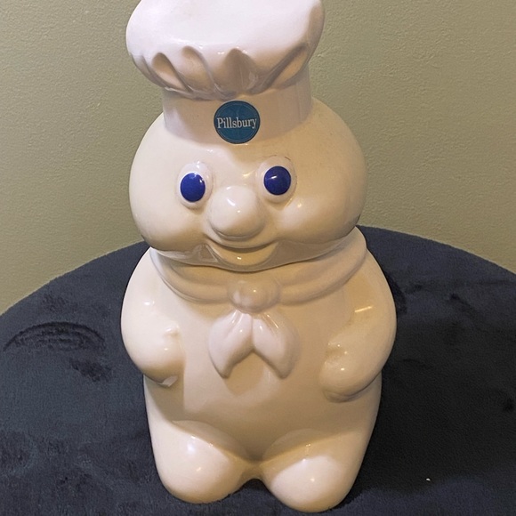 None | Accents | Pillsbury Doughboy Vintage Cookie Jar | Poshmark